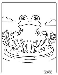 96 Cool Amphibian Coloring Pages (Free PDF Printables) - Simply Love ...