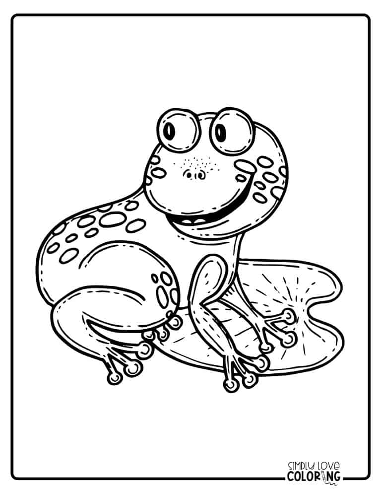 26 Toad Coloring Pages (Free PDF Printables) - Simply Love Coloring