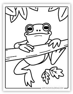 51 Frog Coloring Pages (Free PDF Printables) - Simply Love Coloring