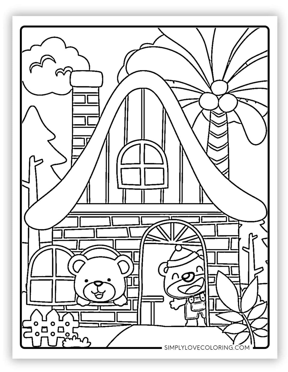 51 Bear Coloring Pages (Free PDF Printables) - Simply Love Coloring