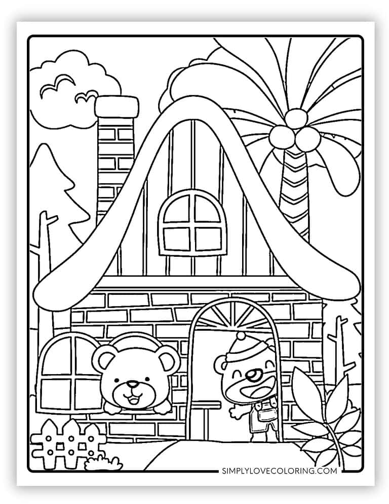 51 Bear Coloring Pages (Free PDF Printables) - Simply Love Coloring