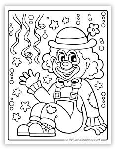 33 Carnival Coloring Pages (Free PDF Printables) - Simply Love Coloring