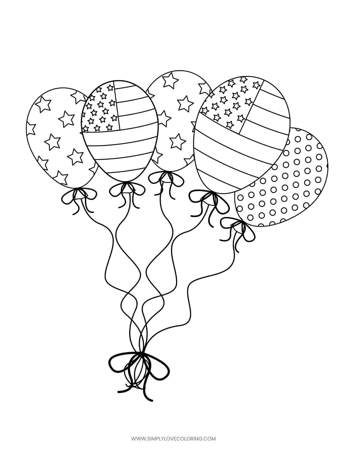 49 Independence Day Coloring Pages (July 4 Free PDF Printables ...