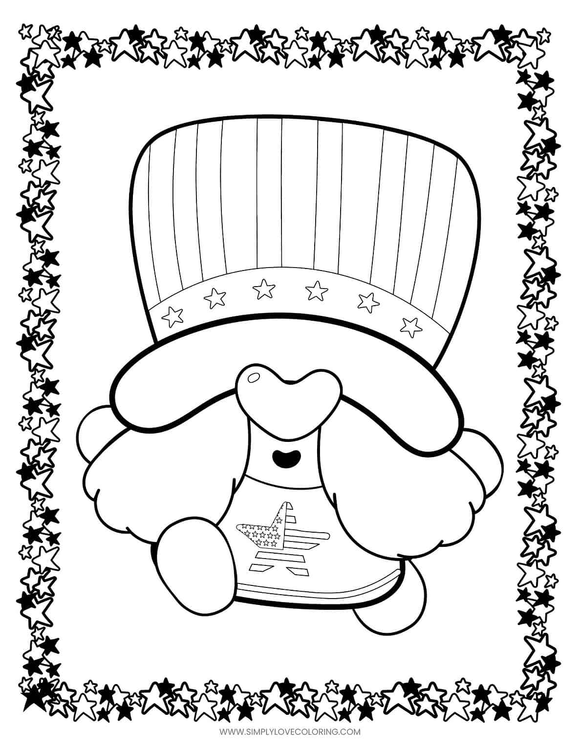49 Independence Day Coloring Pages (July 4 Free PDF Printables ...