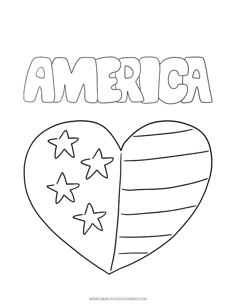 49 Independence Day Coloring Pages (July 4 Free PDF Printables ...