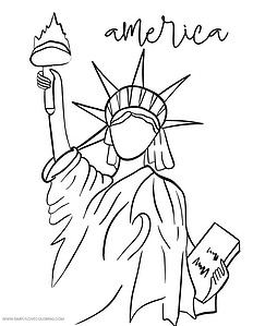 49 Independence Day Coloring Pages (July 4 Free PDF Printables ...
