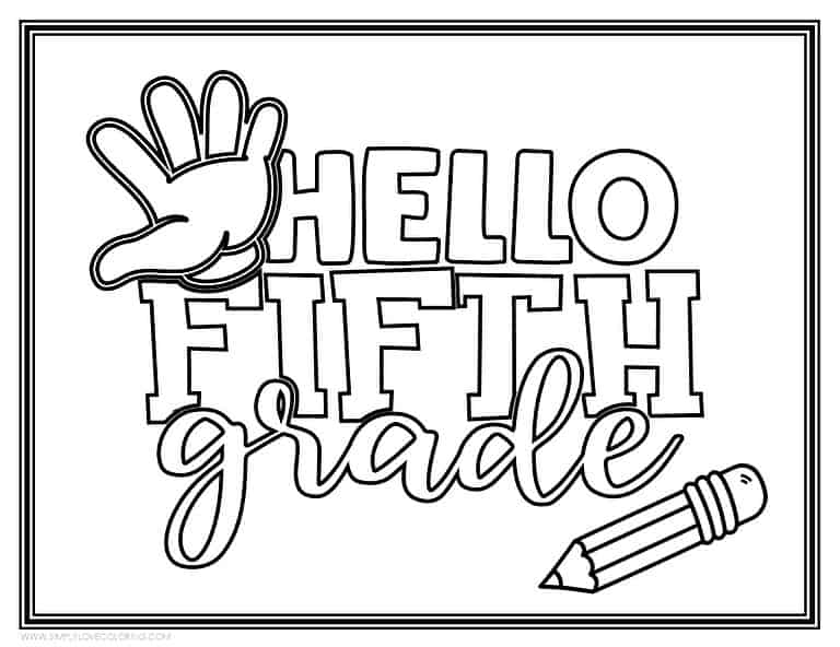 97 Back to School Coloring Pages (Free PDF Printables) - Simply Love ...