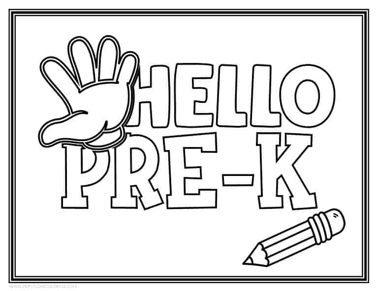 97 Back to School Coloring Pages (Free PDF Printables) - Simply Love ...