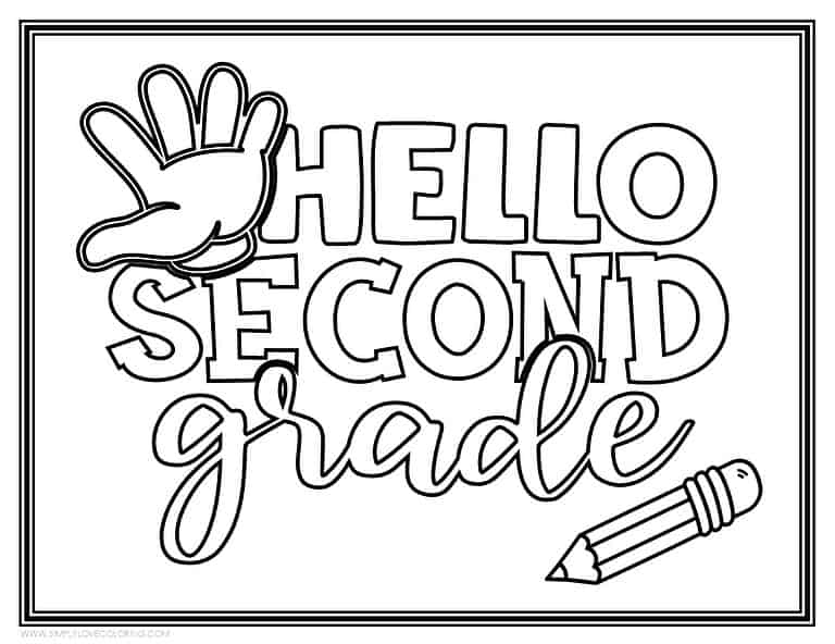 97 Back to School Coloring Pages (Free PDF Printables) - Simply Love ...