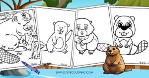 32 Beaver Coloring Pages (Free PDF Printables) - Simply Love Coloring