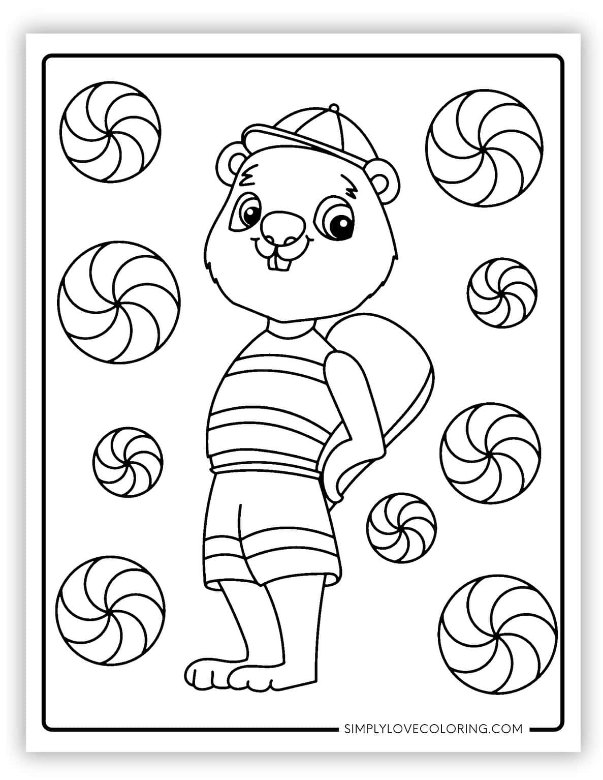 32 Beaver Coloring Pages (Free PDF Printables) - Simply Love Coloring