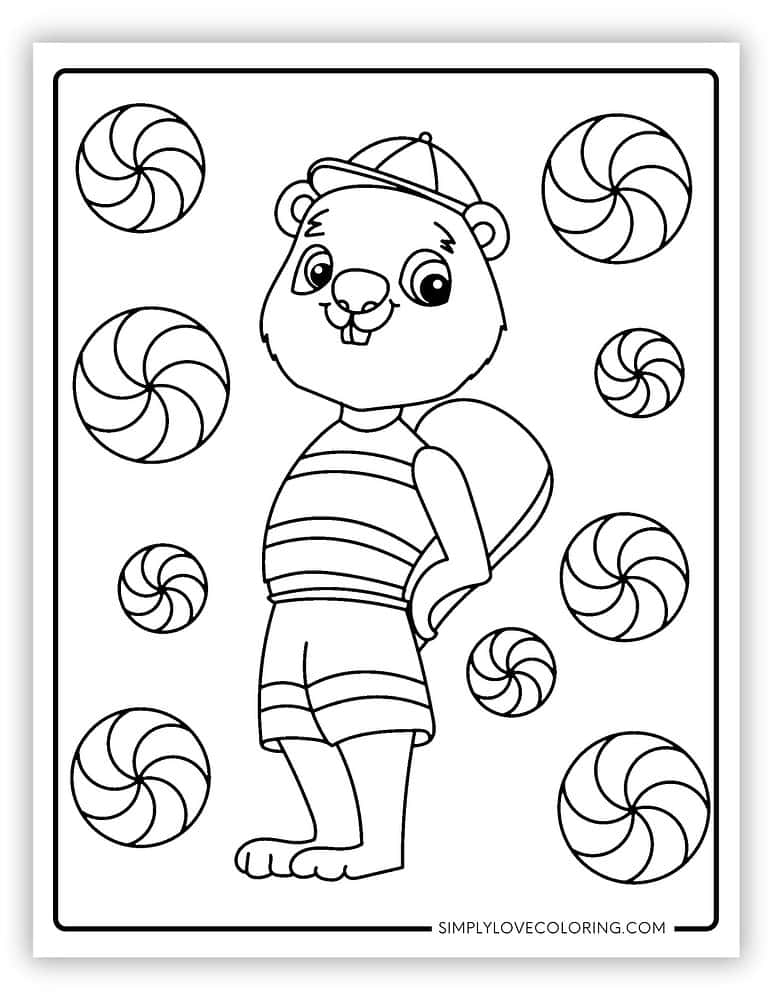 32 Beaver Coloring Pages (Free PDF Printables) - Simply Love Coloring