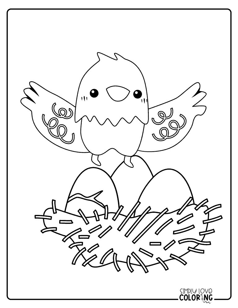 34 Pretty Bird Coloring Pages (Free PDF Printables) - Simply Love Coloring