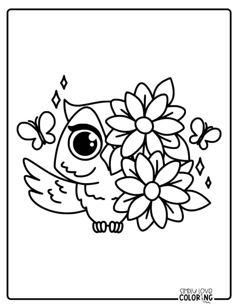 49 Owl Coloring Pages (Free PDF Printables) - Simply Love Coloring