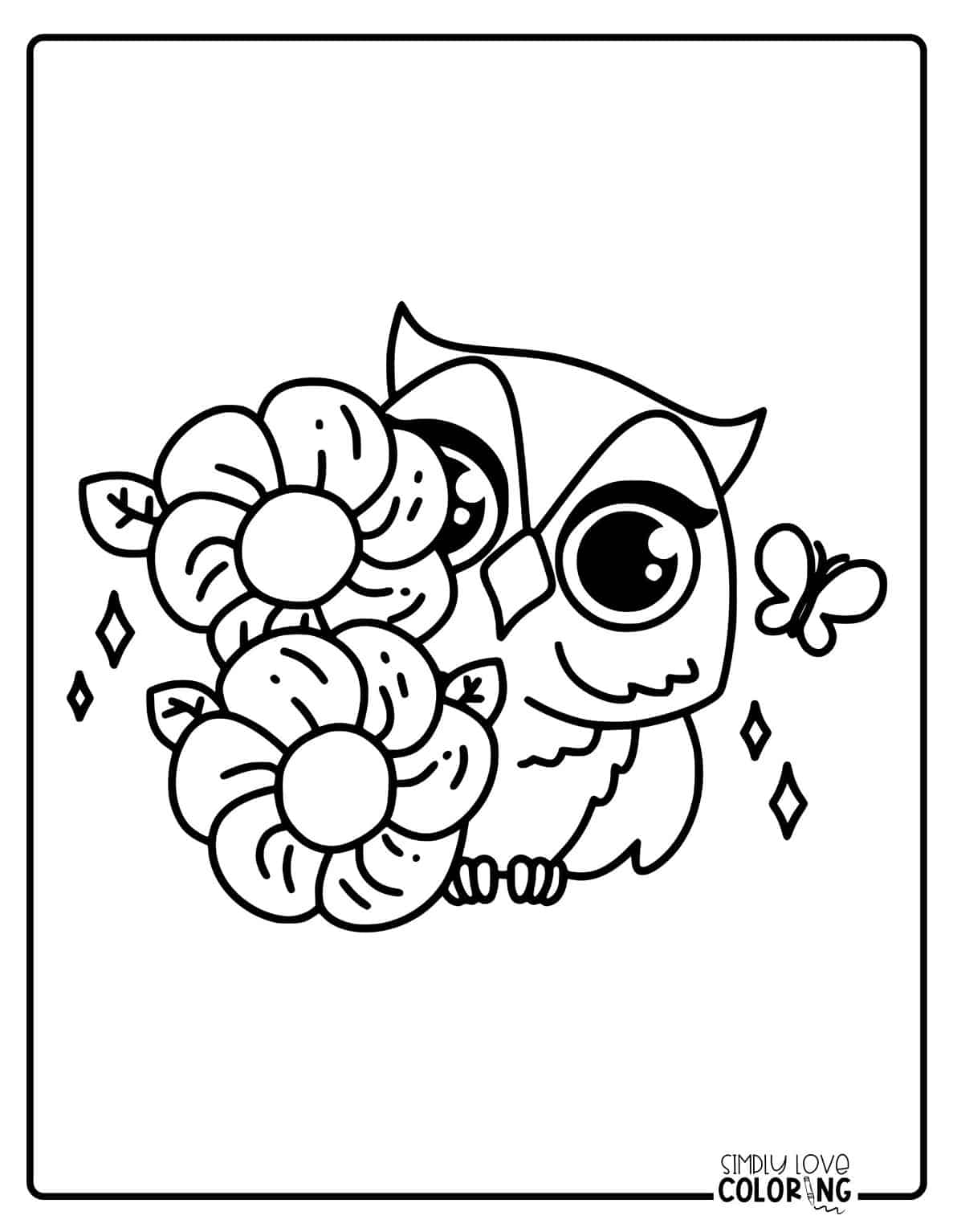 49 Owl Coloring Pages (Free PDF Printables) - Simply Love Coloring