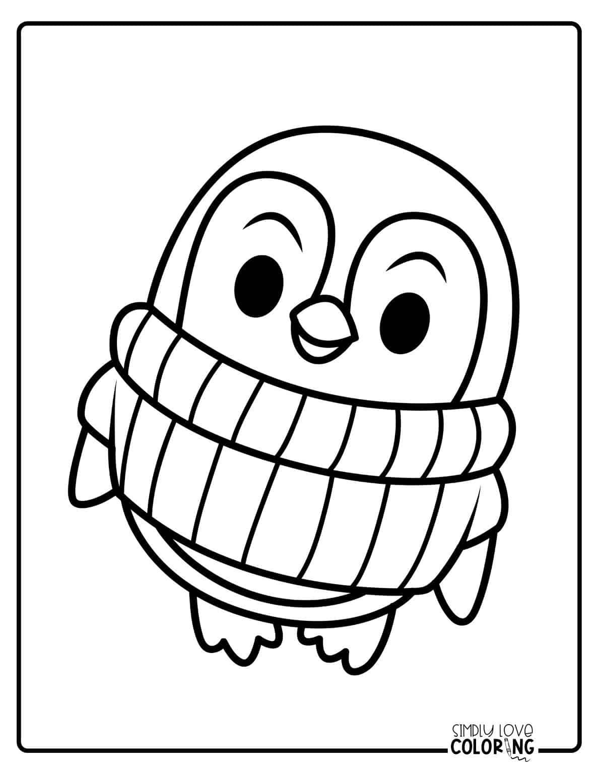 35 Penguin Coloring Pages (Free PDF Printables) - Simply Love Coloring