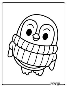 35 Penguin Coloring Pages (Free PDF Printables) - Simply Love Coloring
