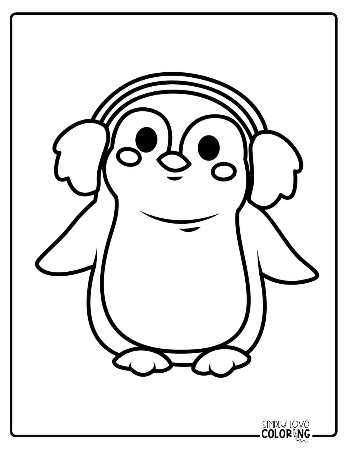 35 Penguin Coloring Pages (Free PDF Printables) - Simply Love Coloring