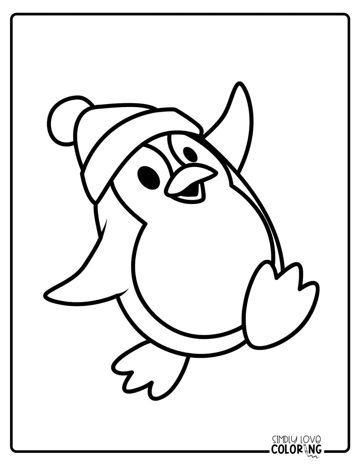 35 Penguin Coloring Pages (Free PDF Printables) - Simply Love Coloring