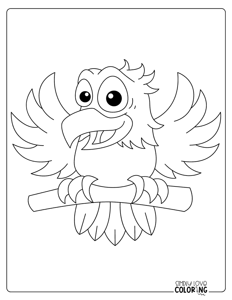 Bird Coloring Pages - Simply Love Coloring