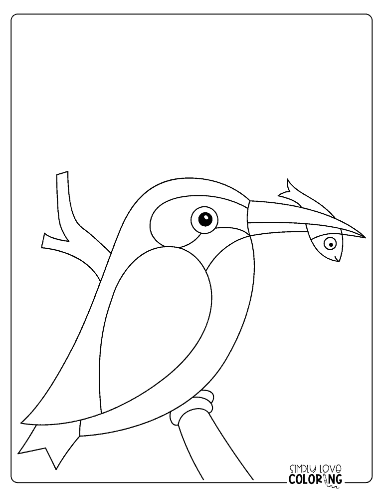 34 Pretty Bird Coloring Pages (Free PDF Printables) - Simply Love Coloring