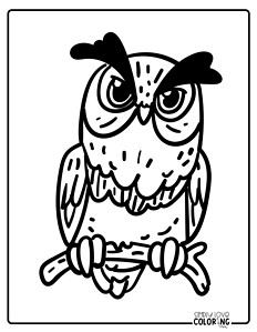 49 Owl Coloring Pages (Free PDF Printables) - Simply Love Coloring