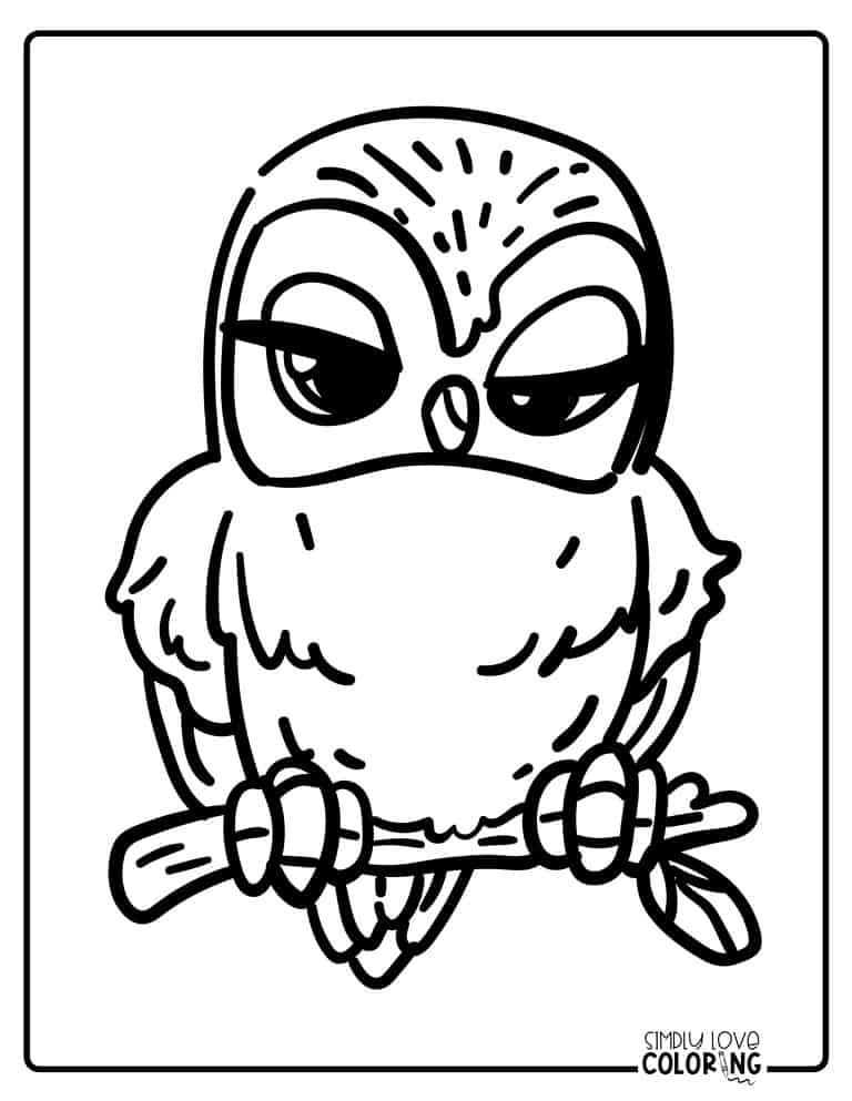 138 Bird Coloring Pages (Free PDF Printables) - Simply Love Coloring