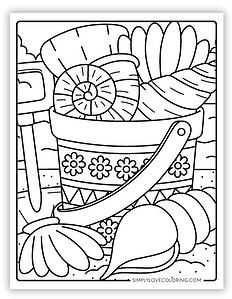 40 Cute Summer Coloring Pages (Free PDF Printables) - Simply Love Coloring