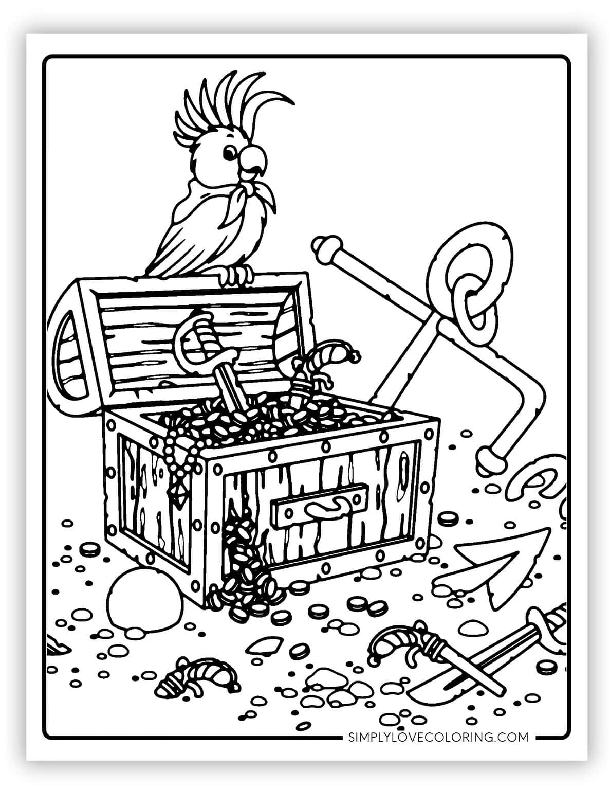 21 Cockatiel Coloring Pages (Free PDF Printables) - Simply Love Coloring