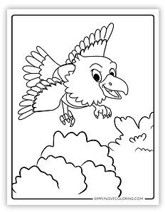 Eagle Coloring Pages (Free PDF Printables) - Simply Love Coloring