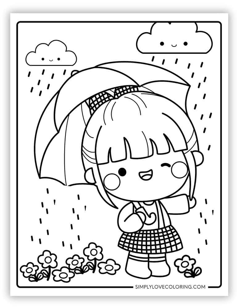 73 Spring Coloring Pages (Free PDF Printables) - Simply Love Coloring