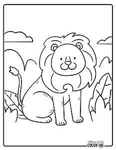 21 Lion Coloring Pages (Free PDF Printables) - Simply Love Coloring