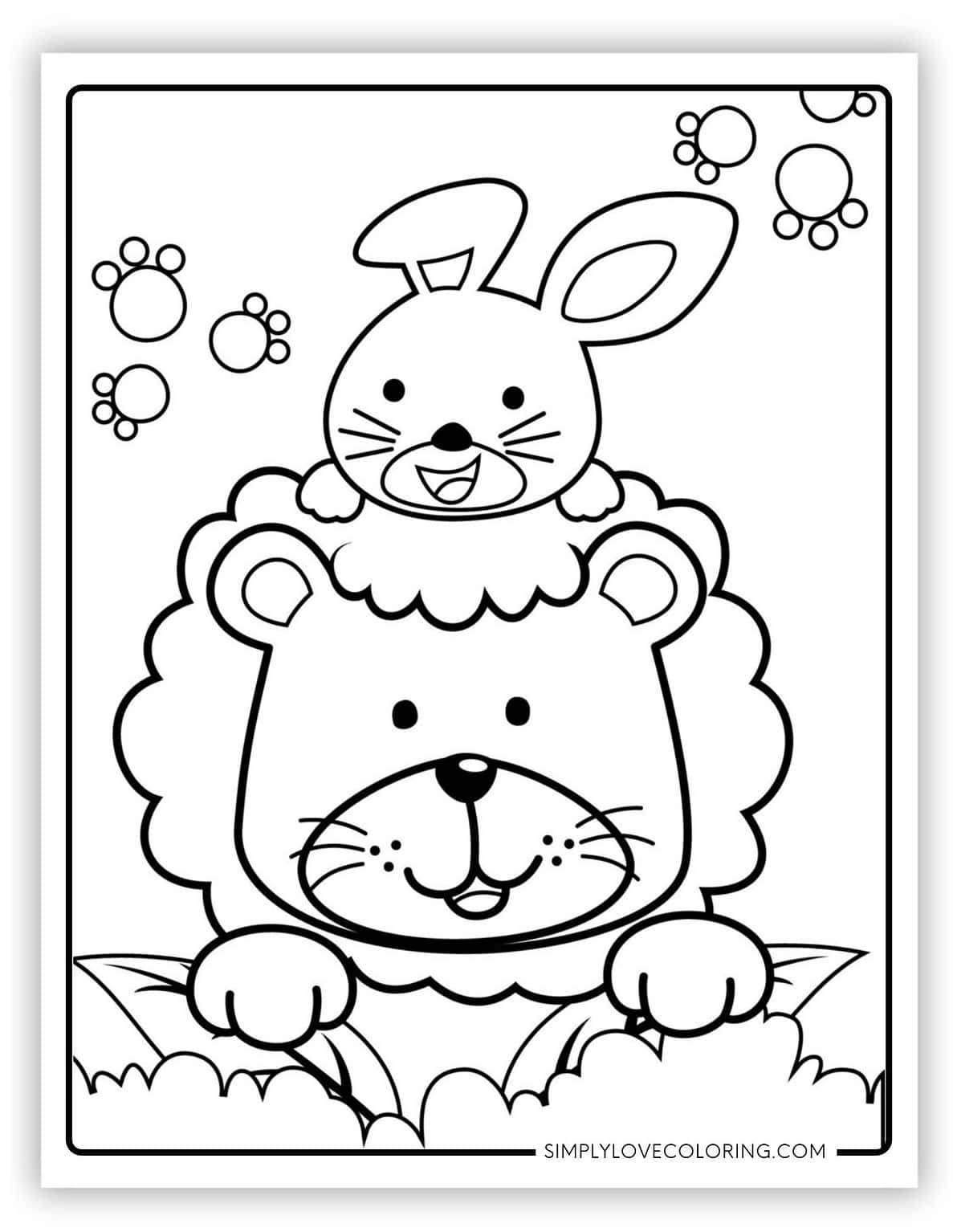 21 Lion Coloring Pages (Free PDF Printables) - Simply Love Coloring