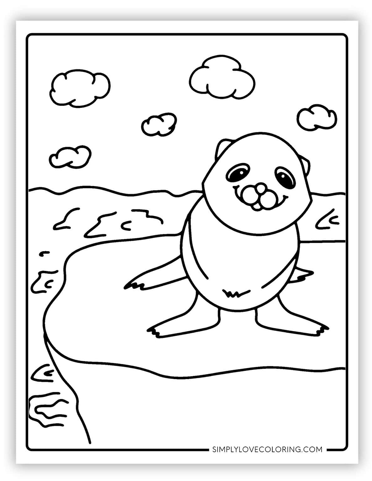 31 Seal Coloring Pages (Free PDF Printables) - Simply Love Coloring