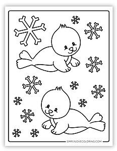 31 Seal Coloring Pages (Free PDF Printables) - Simply Love Coloring