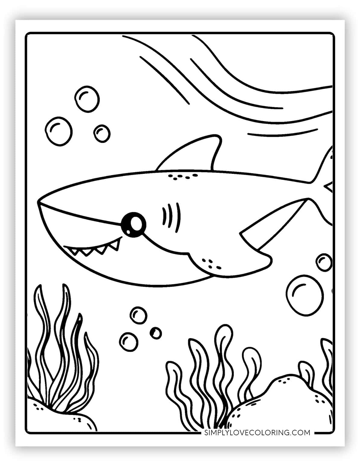 45 Sea Life Coloring Pages (Free PDF Printables) - Simply Love Coloring