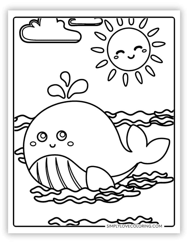 45 Sea Life Coloring Pages (Free PDF Printables) - Simply Love Coloring