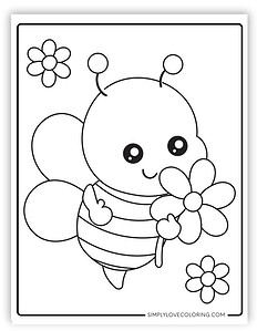 73 Spring Coloring Pages (Free PDF Printables) - Simply Love Coloring