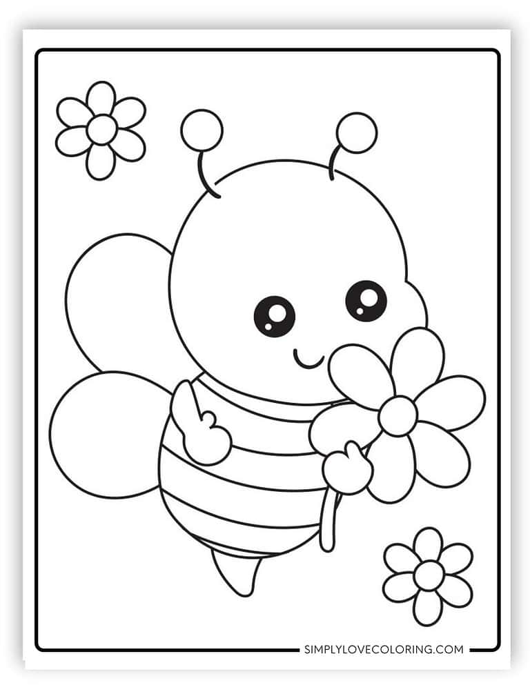 73 Spring Coloring Pages (Free PDF Printables) - Simply Love Coloring