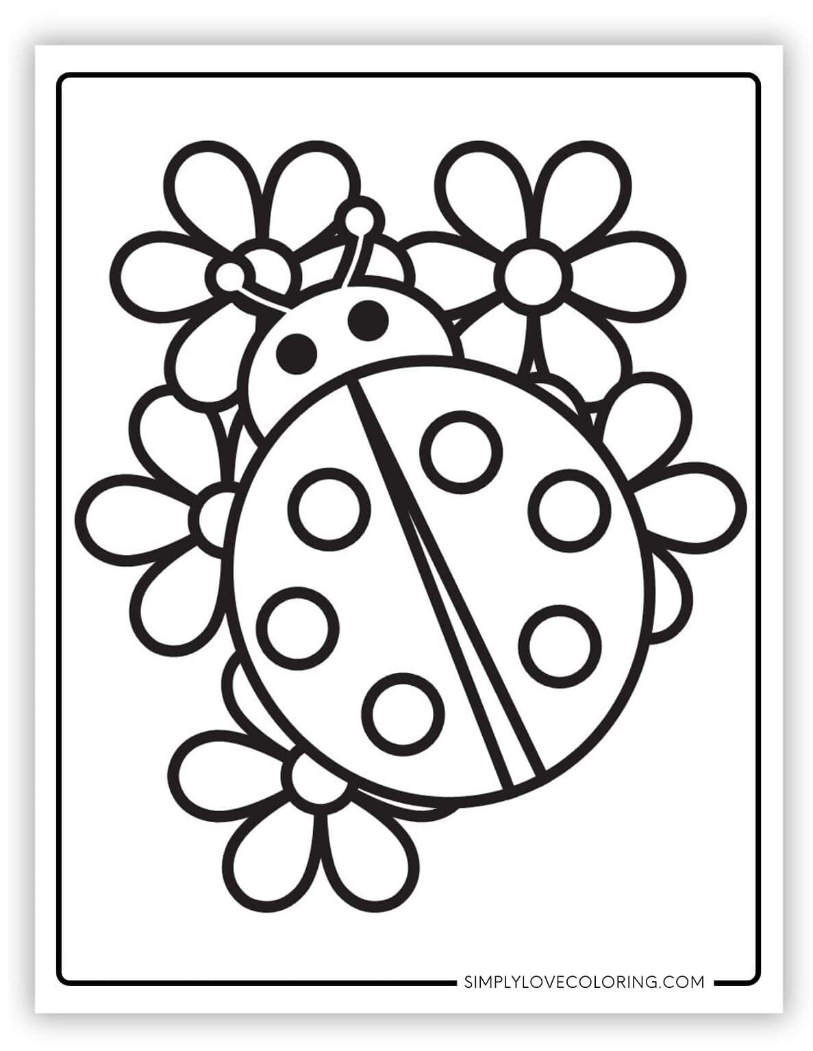 73 Spring Coloring Pages (Free PDF Printables) - Simply Love Coloring