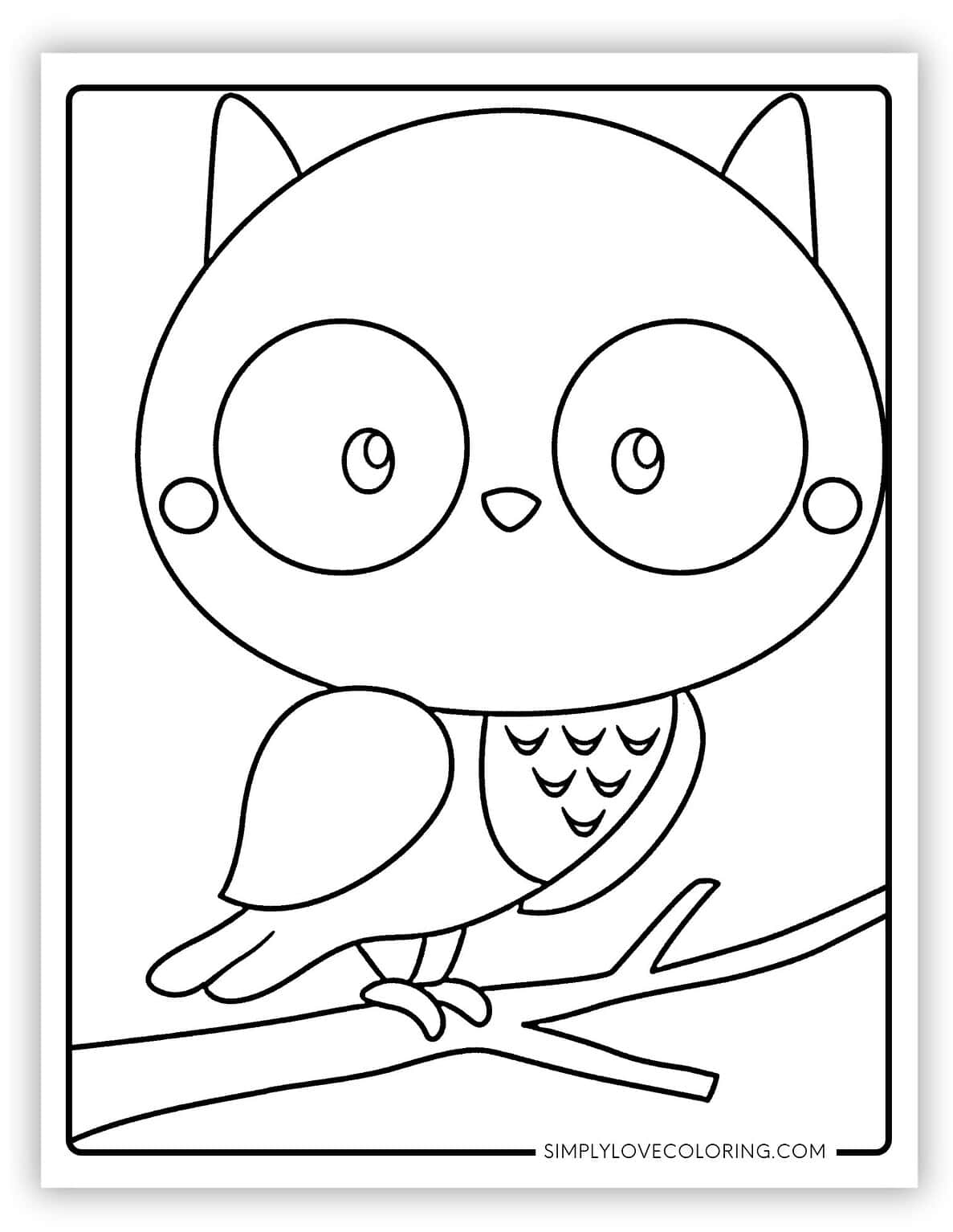 49 Owl Coloring Pages (Free PDF Printables) - Simply Love Coloring