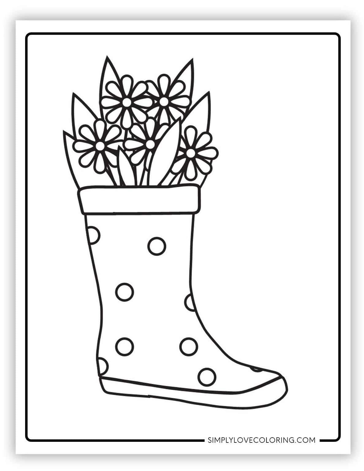 73 Spring Coloring Pages (Free PDF Printables) - Simply Love Coloring
