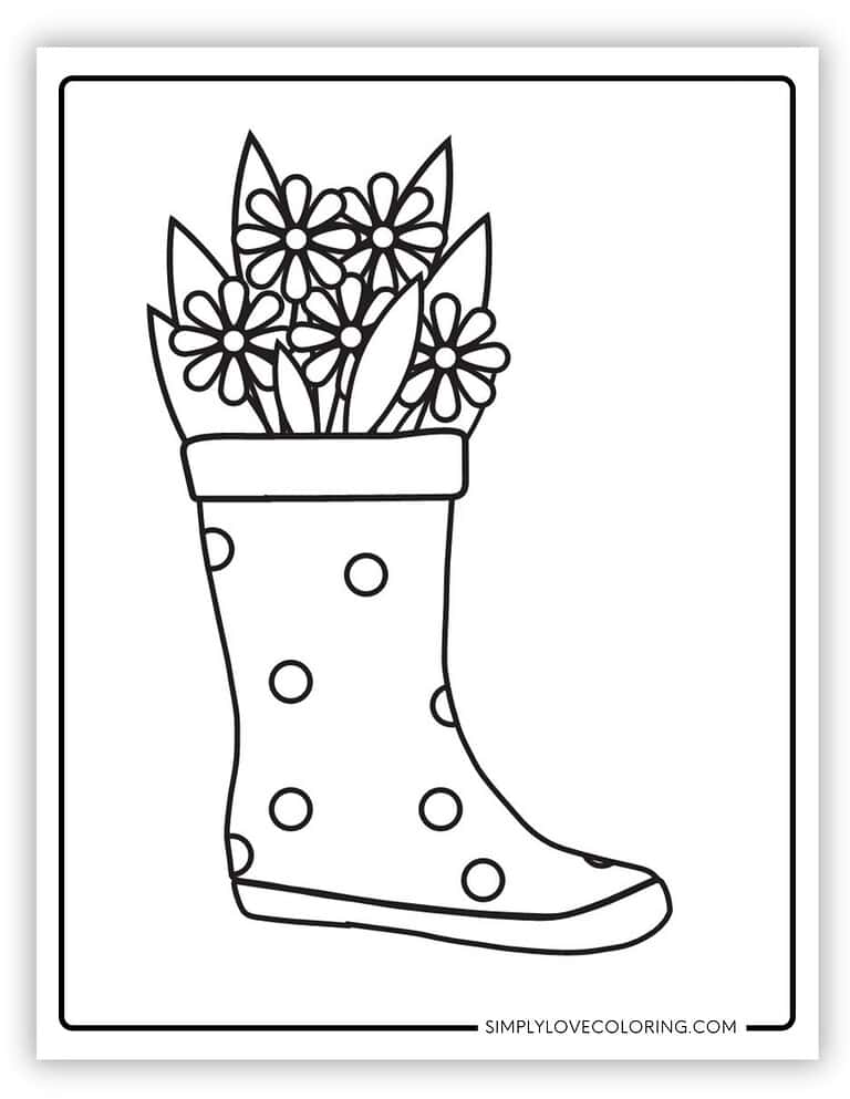 73 Spring Coloring Pages (Free PDF Printables) - Simply Love Coloring