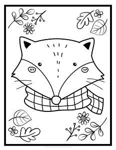 36 Fall Coloring Pages (Free PDF Printables) - Simply Love Coloring