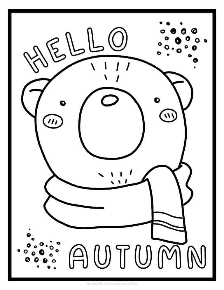 67 Seasons Coloring Pages (Free PDF Printable) - Simply Love Coloring