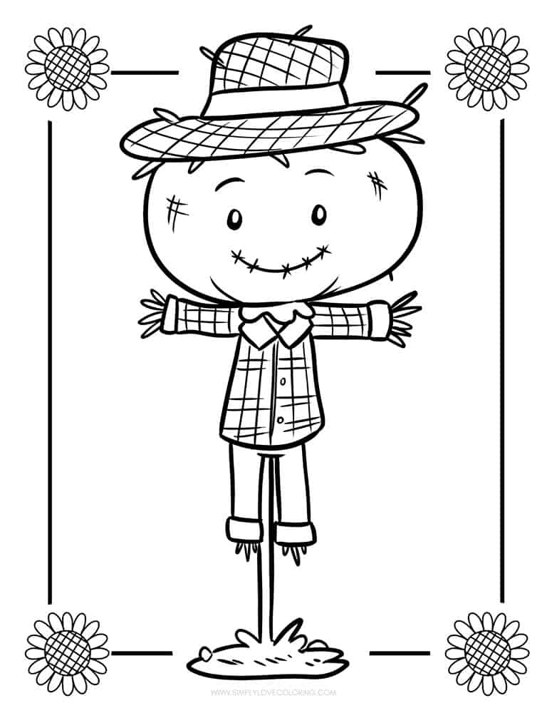 36 Fall Coloring Pages (Free PDF Printables) - Simply Love Coloring