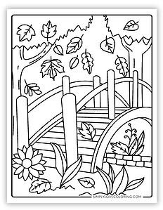 36 Fall Coloring Pages (Free PDF Printables) - Simply Love Coloring
