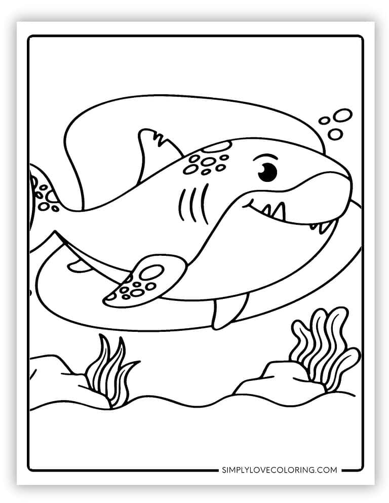 45 Sea Life Coloring Pages (Free PDF Printables) - Simply Love Coloring