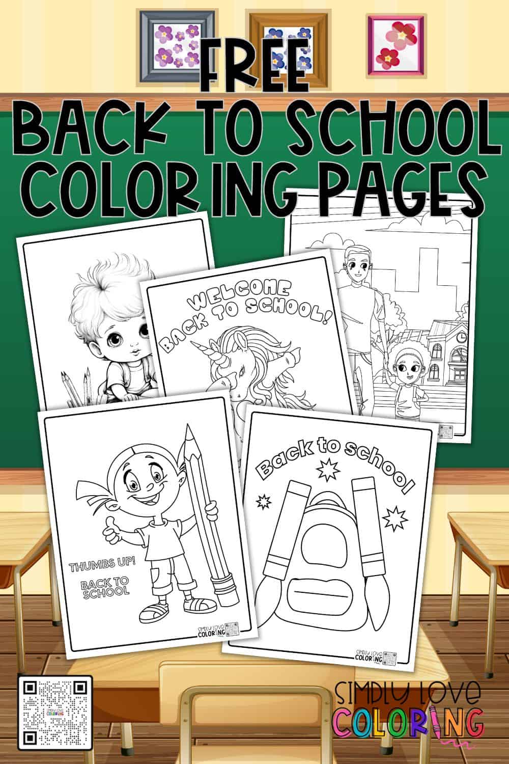 97 Back to School Coloring Pages (Free PDF Printables) - Simply Love ...