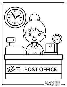 132 Professions Coloring Pages (Free PDF Printables) - Simply Love Coloring